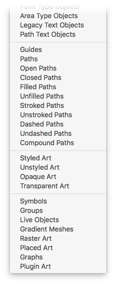 Select Menu for CC — rj-graffix